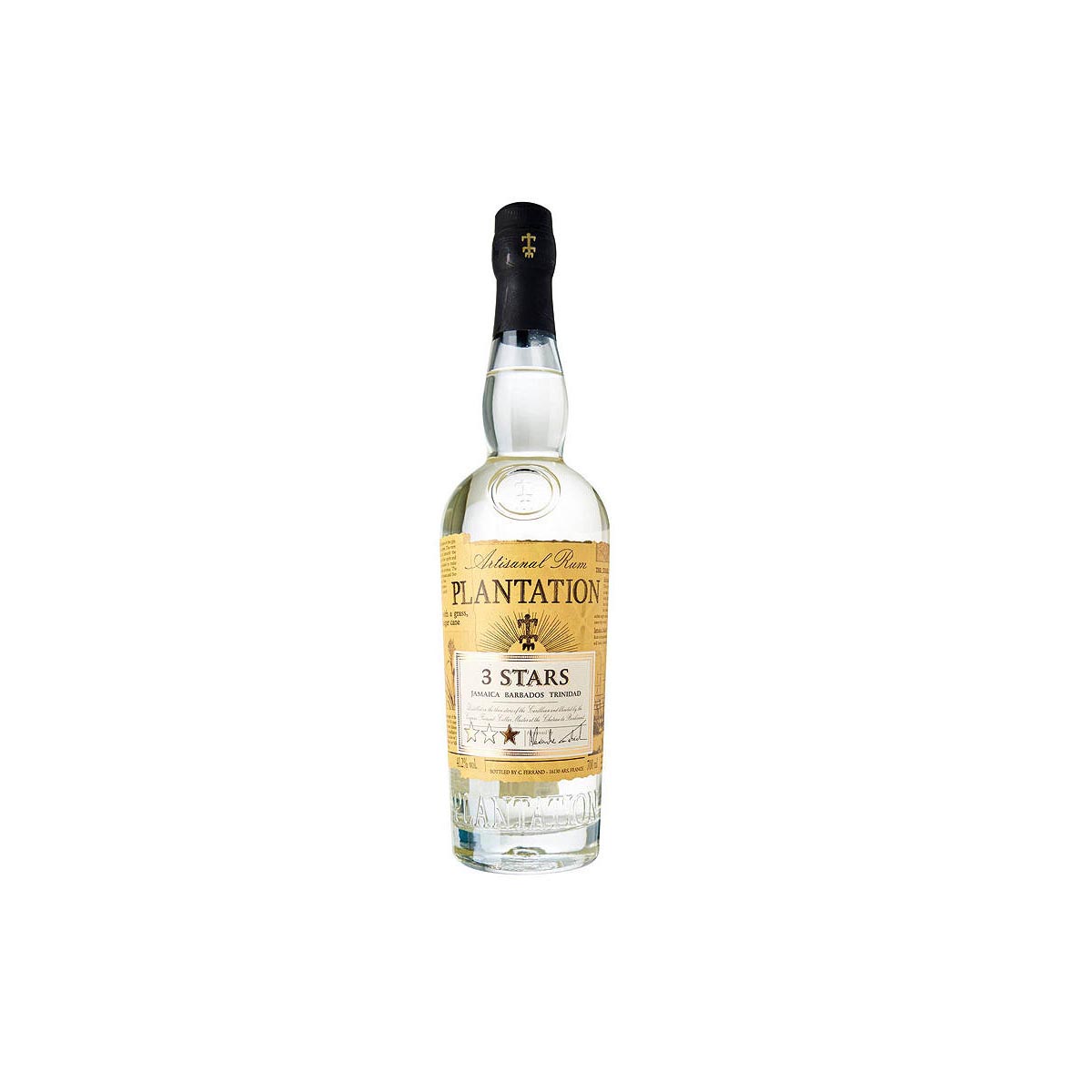 Plantation 3 Stars Blanco Rum (0,7l; 41,2%) - Mixery