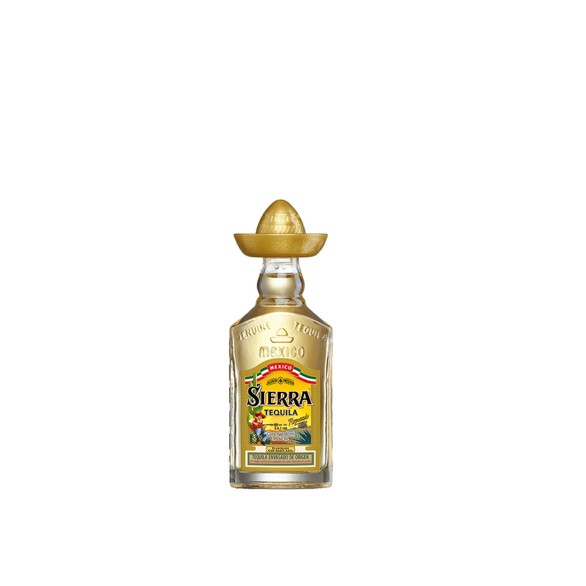 Sierra Gold Tequila Mini (0,04l; 38%) | Mixery