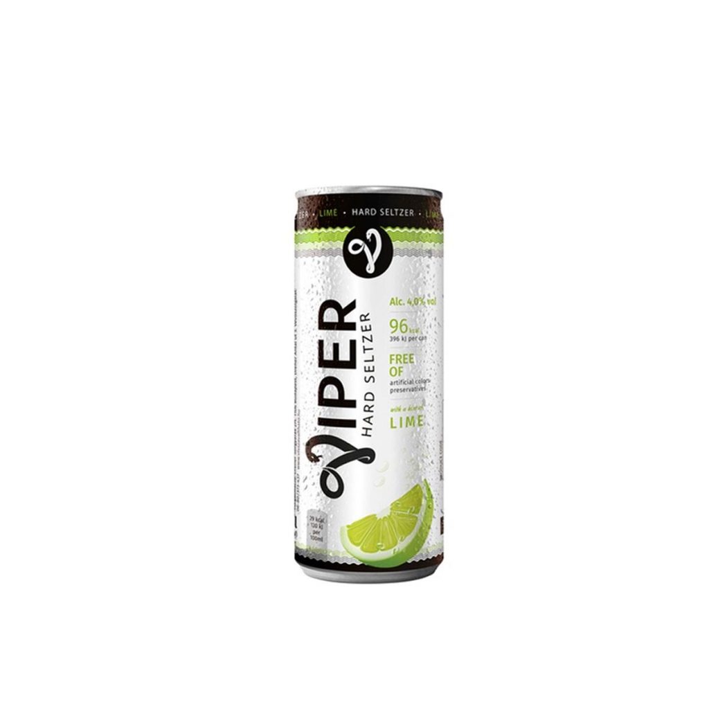 Viper Lime Hard Seltzer (330ml; 4%) | Mixery